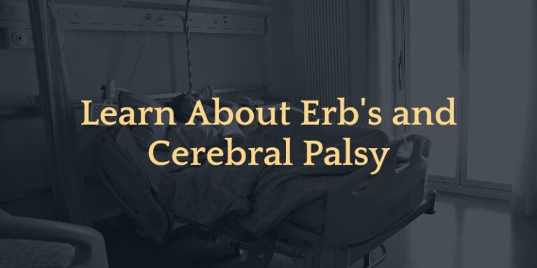 What Is the Difference Between Erb’s Palsy & Cerebral Palsy?