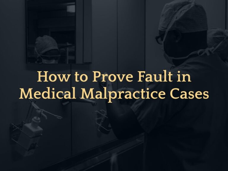How to Prove Fault in Medical Malpractice Cases | Knapp & Roberts